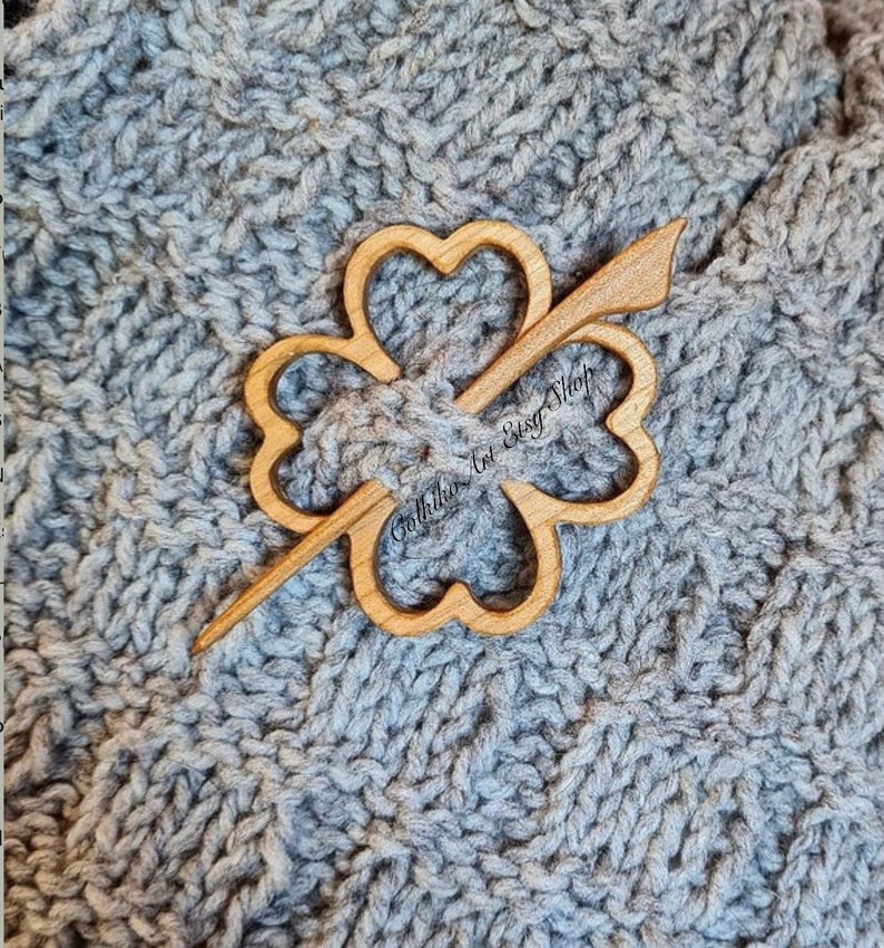 Wooden Shawl Pin Wood Brooch Wood Scarf Pin Women Gift - Etsy