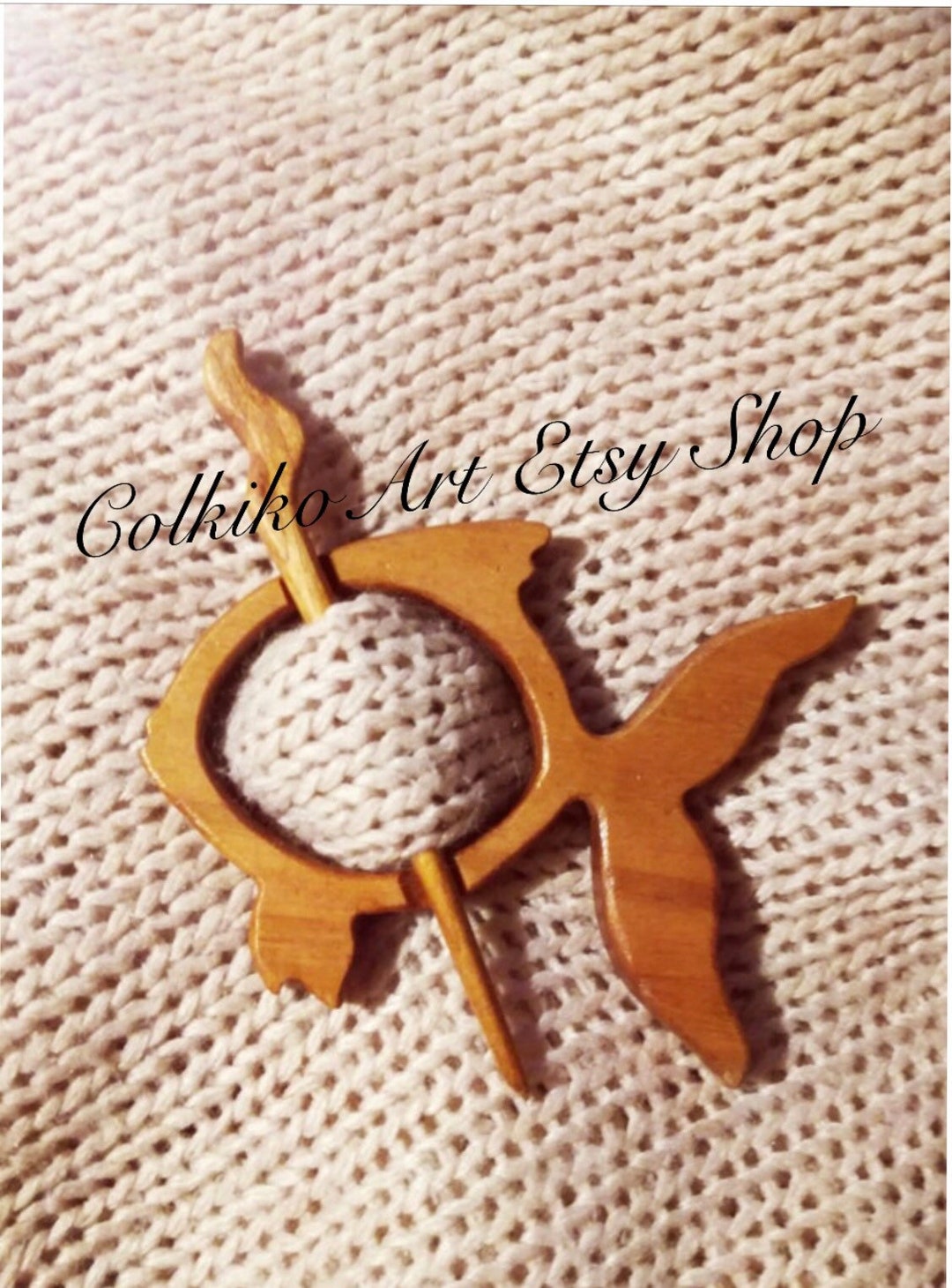 Wooden Shawl Pin, Wood Brooch, Wood Scarf Pin, Women Gift, Baby Girl ...