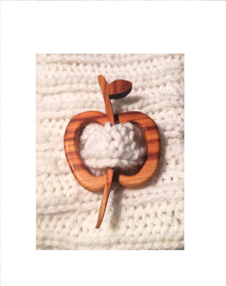 Wooden Shawl Pin Wood Brooch Wood Scarf Pin Women Gift | Etsy