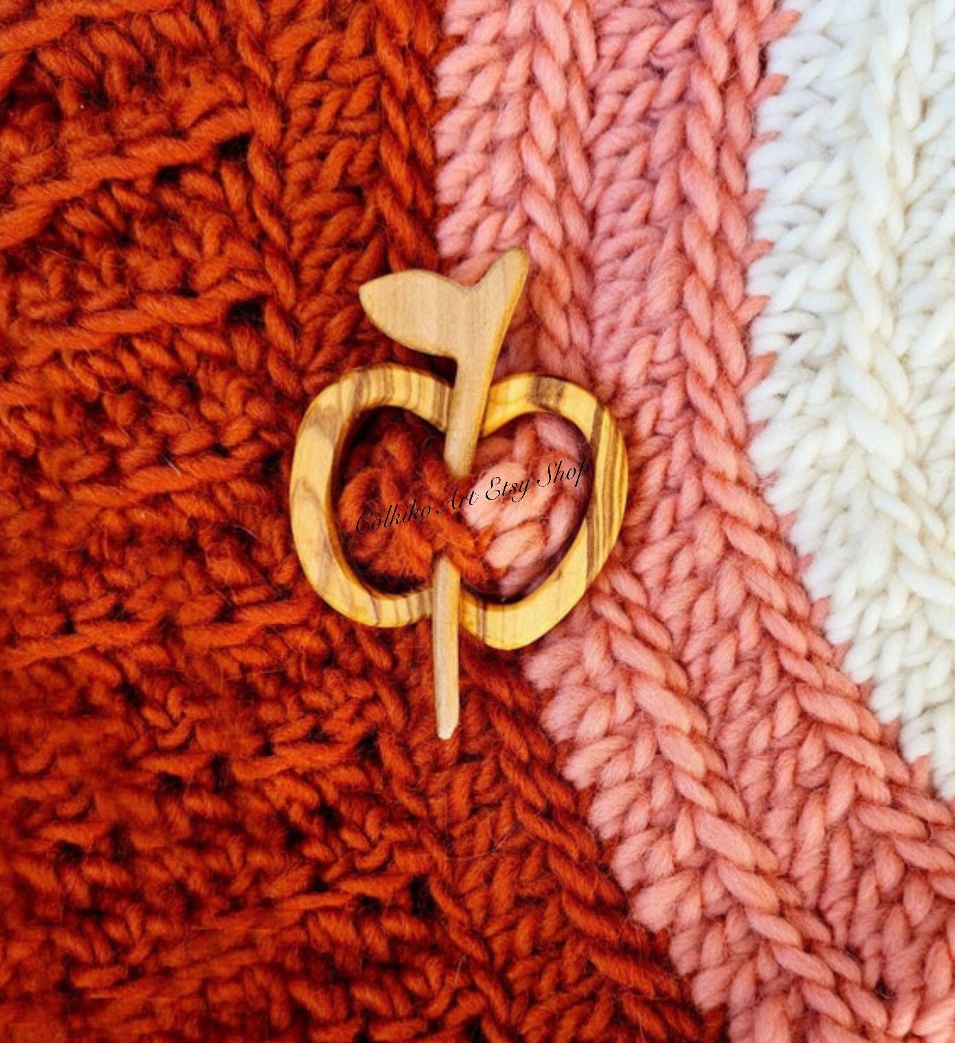 Wooden Shawl Pin Wood Brooch Wood Scarf Pin Women Gift - Etsy