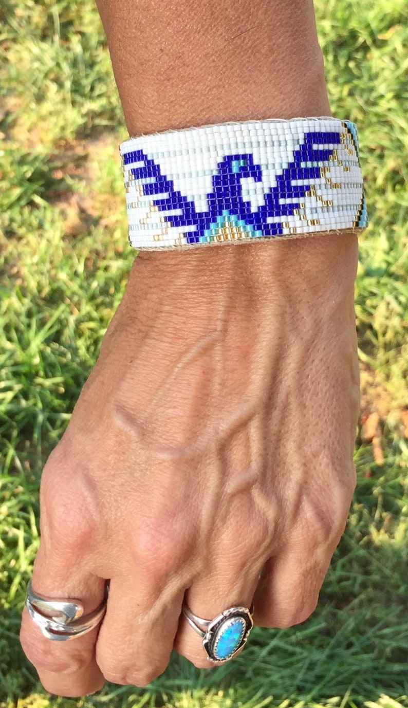 Pulsera de tótem Thunderbird nativo americano, hecha a mano, con ...