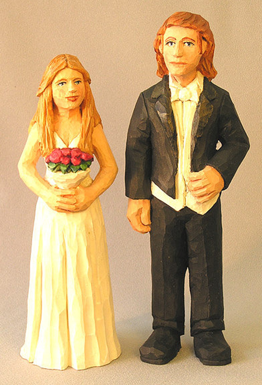 Wood Rough Out, Carving Blanks, Bride and Groom Basswood Roughouts ...