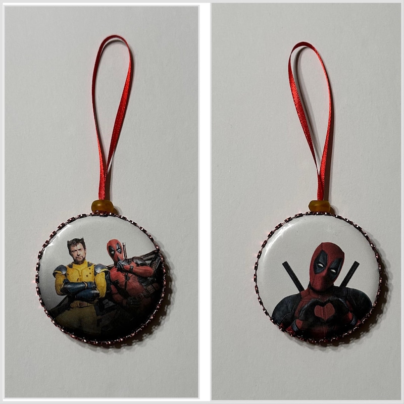 Deadpool and Wolverine Ornament - Etsy