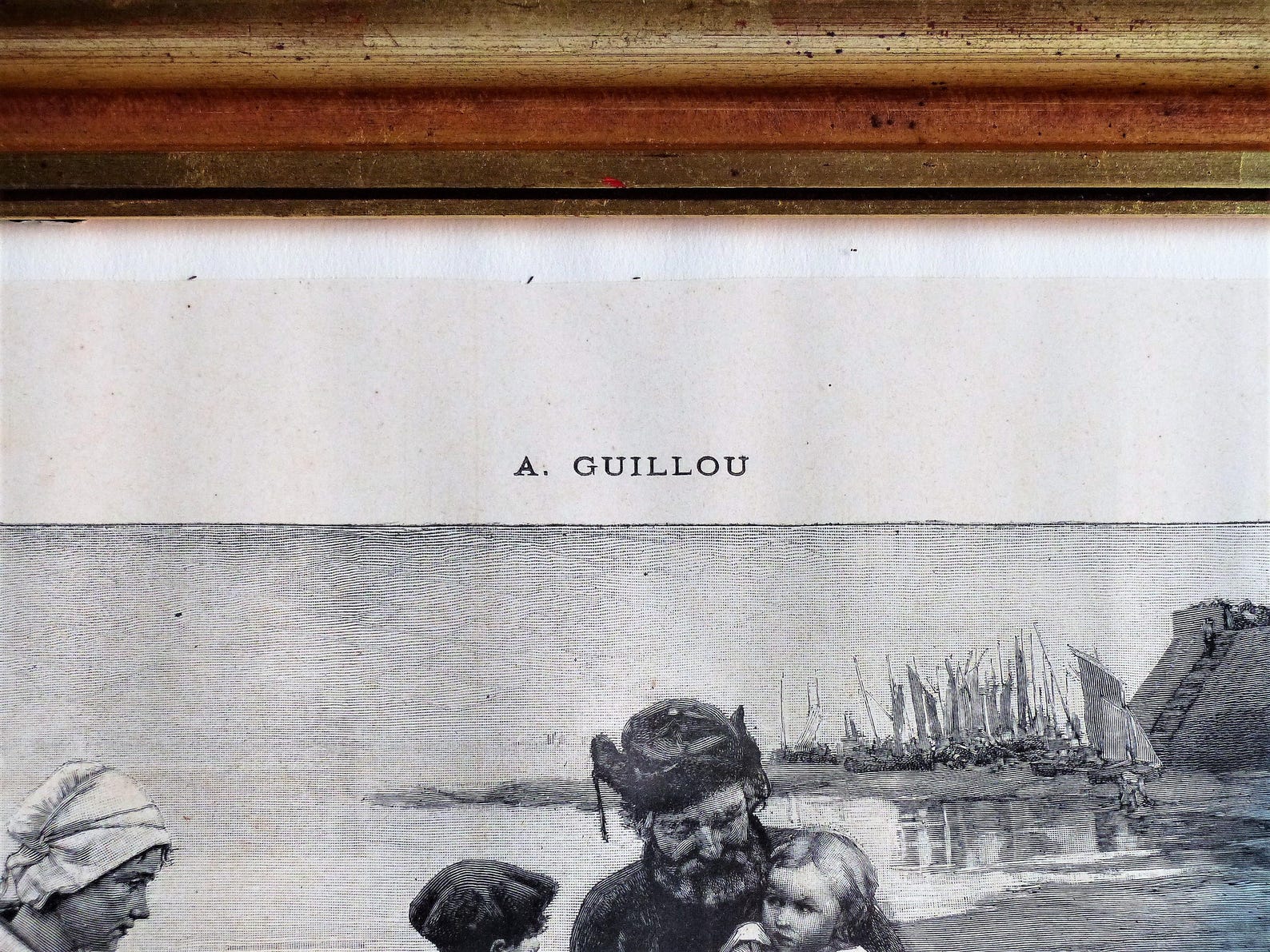 French Lithograph Print by the Famous French Artist A. - Etsy