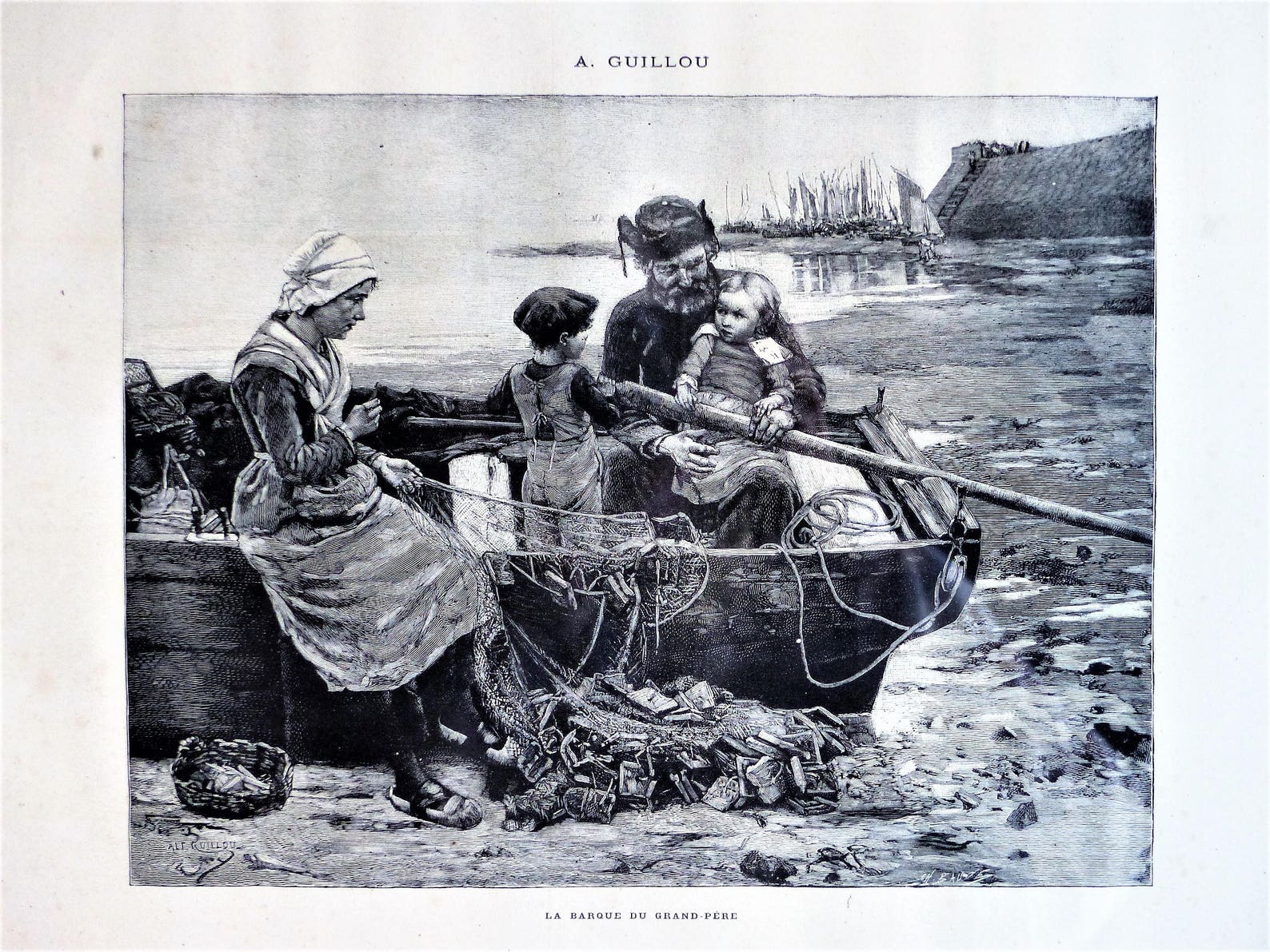 French Lithograph Print by the Famous French Artist A. - Etsy