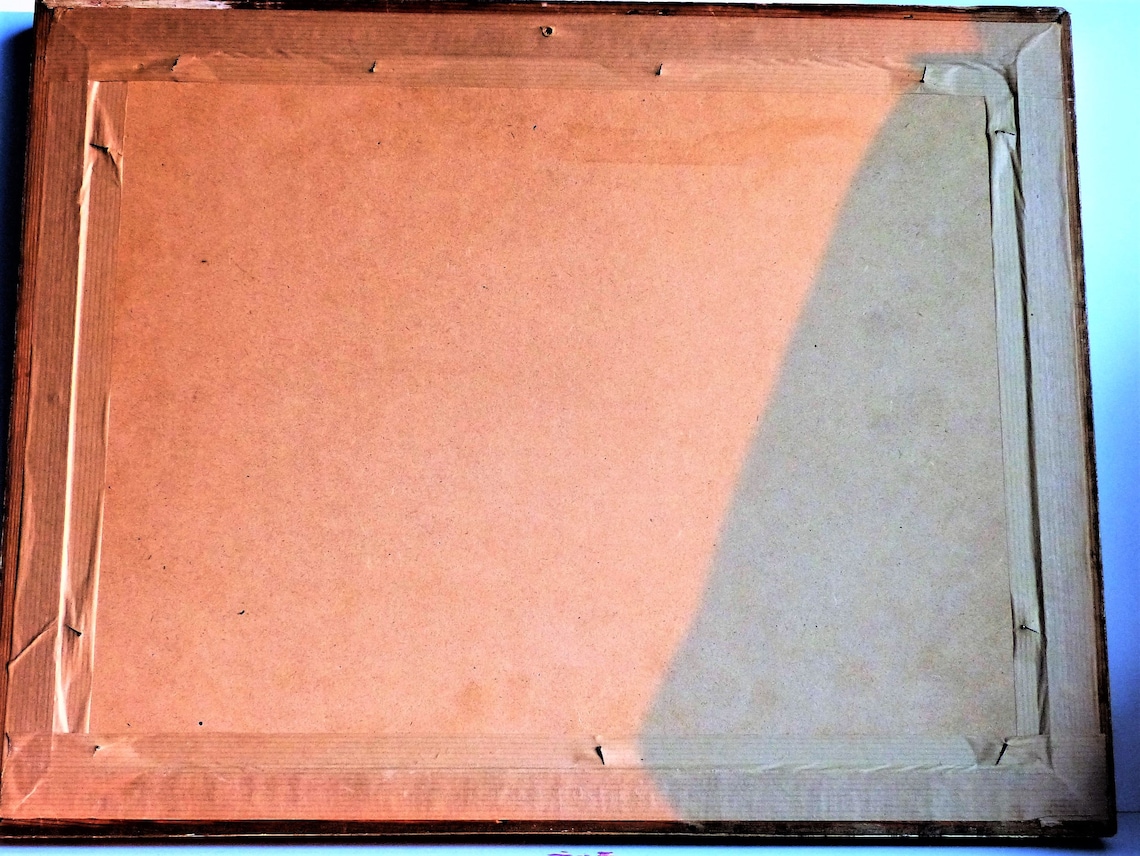 French Lithograph Print by the Famous French Artist A. - Etsy