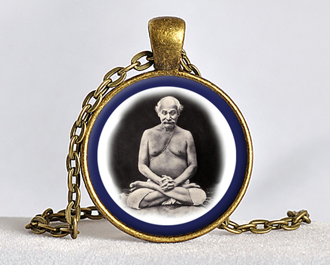 LAHIRI MAHASAYA Pendant Paramahansa Yogananda Jewelry Srf Gurus ...