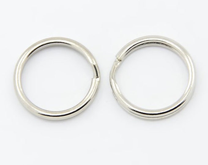 50 Pcs Split Rings 15 Mm Small Key Rings Key Rings | Etsy