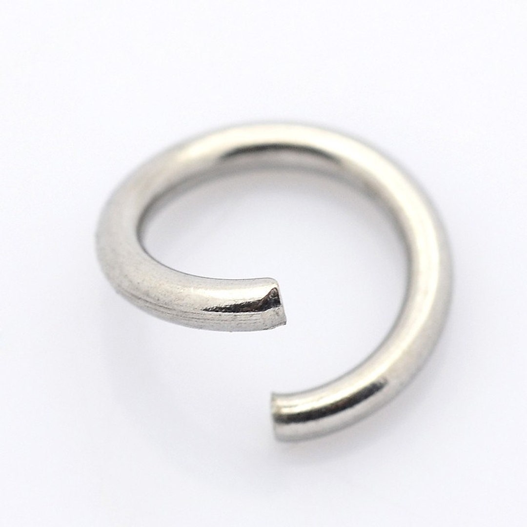 Jump Rings Stainless Steel - Multiple Sizes - Jump Rings 4 Mm, 6 Mm, 8 ...