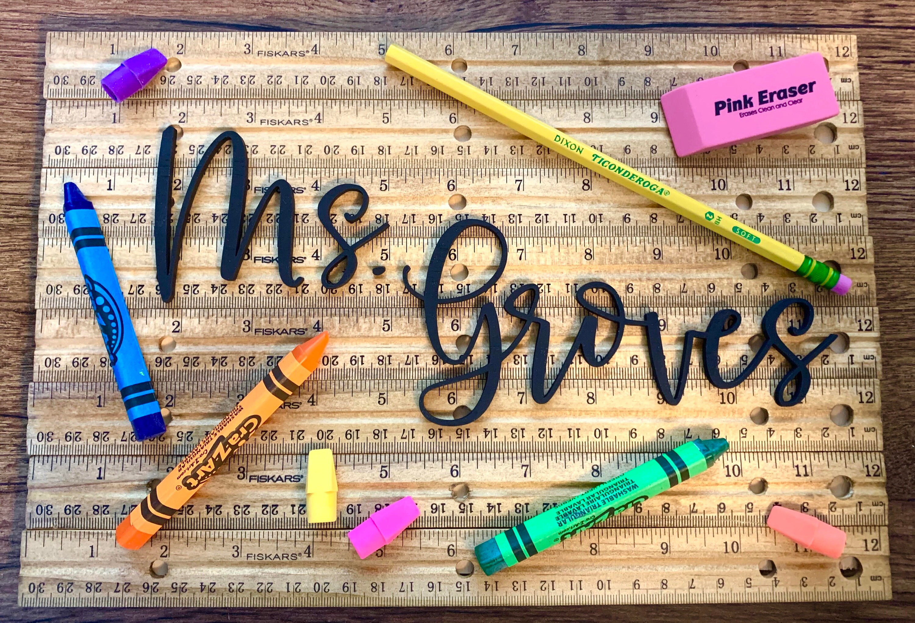 Personalized Teacher thank You Gift Sign Teacher Gift Teacher ...