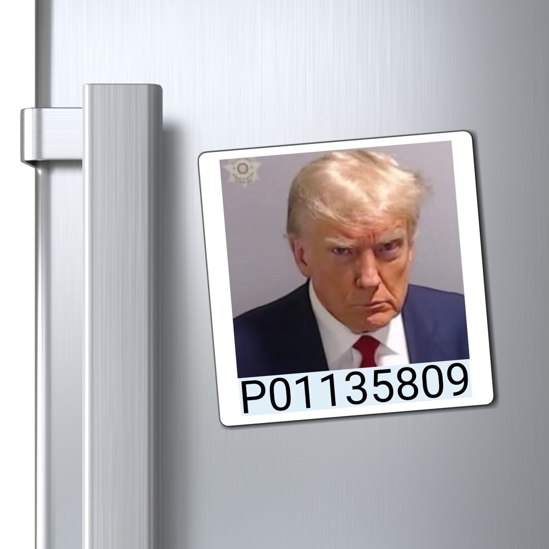 Trump Official Mugshot Magnets With Inmate Number / Trump - Etsy