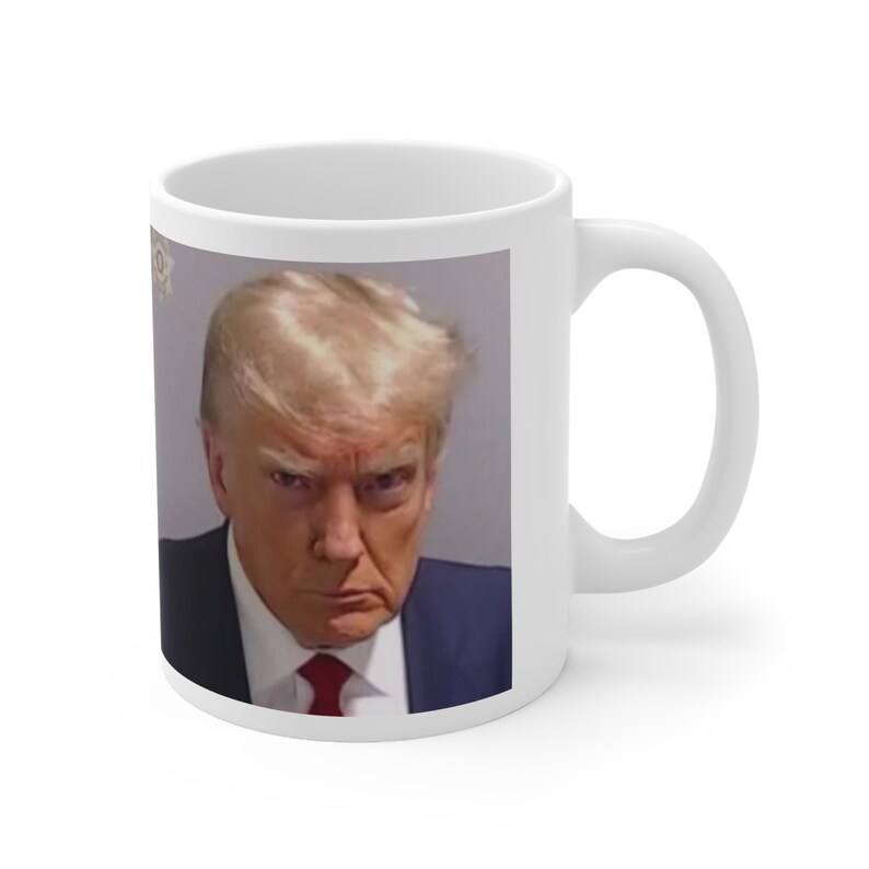 Trump Mugshot Coffee Mug With Inmate Number Ceramic Mug 11oz Official ...