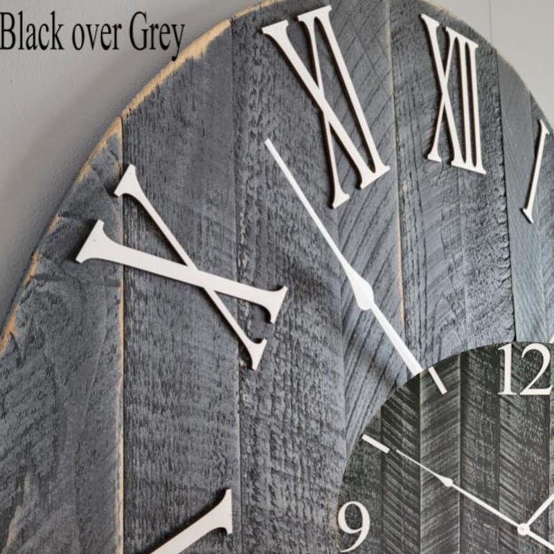 Oversized Wall Clock - Etsy