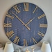 Large Wall Clock / 18" - 42" / Farmhouse Clock / Oversized Wall Clock ...