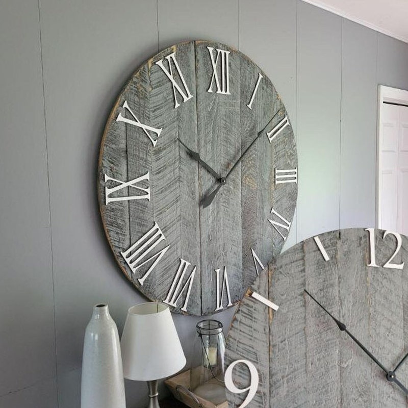 18 Wall Clock Farmhouse - Etsy