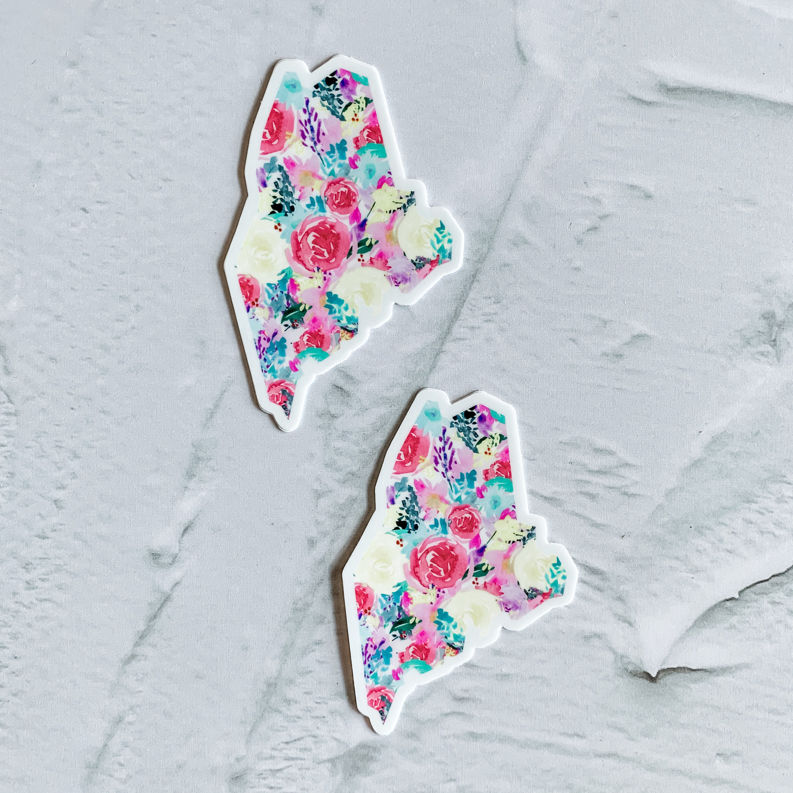 Paper & Party Supplies Paper Water Bottle Car Maine Pine State Line ...