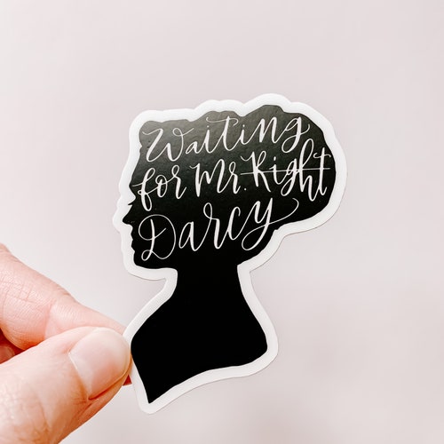 Talk Darcy to Me Sticker Decal Hand Lettered Vinyl RV Car - Etsy
