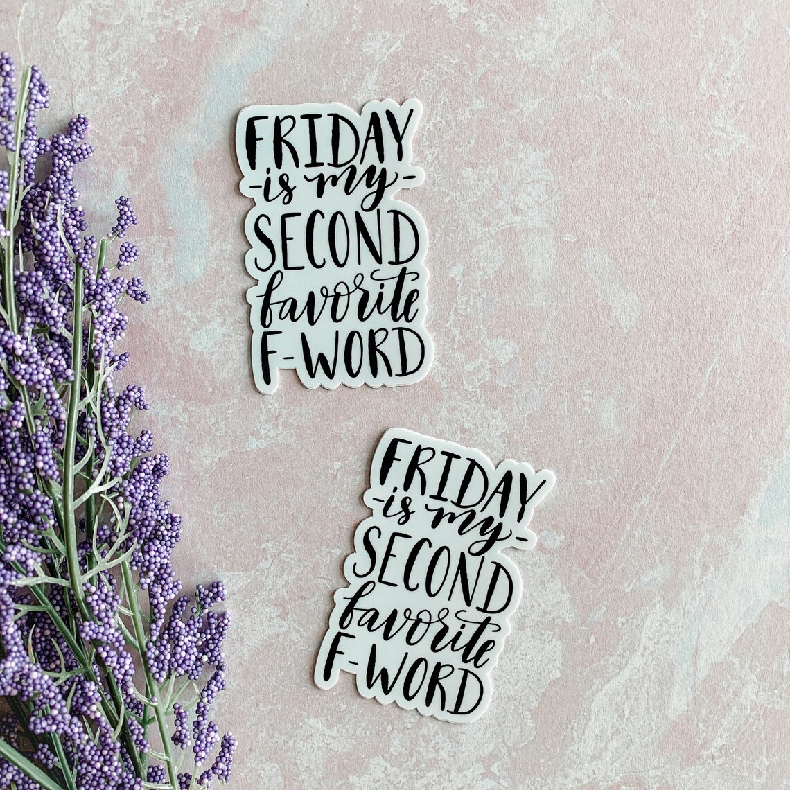 Friday is My Second Favorite F-word Sticker Decal Funny - Etsy
