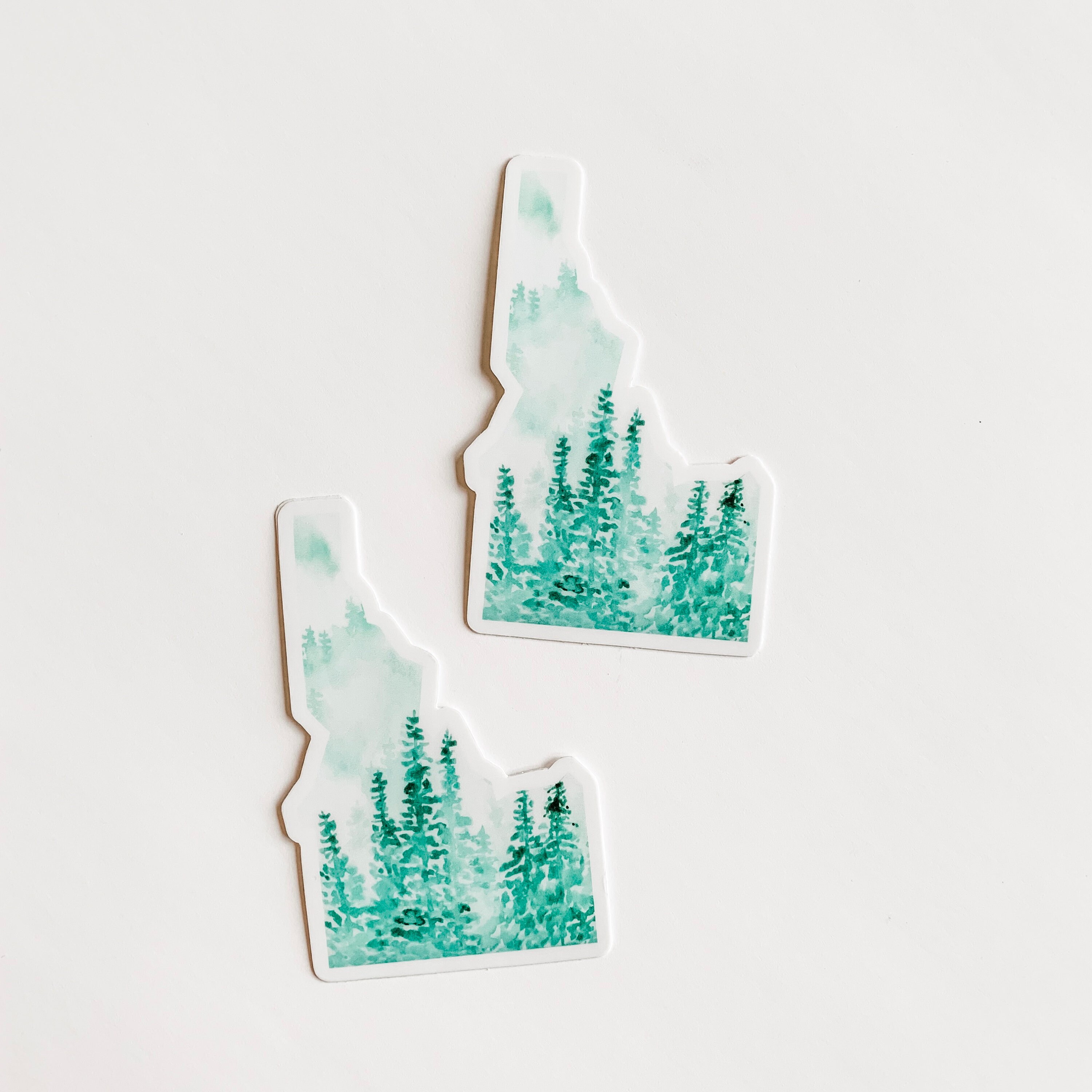 Idaho State Forest Green Sticker Decal Vinyl Sticker RV Car - Etsy