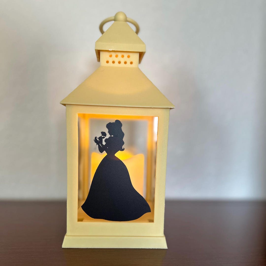 Beauty and the Beast Inspired Large Lantern - Etsy