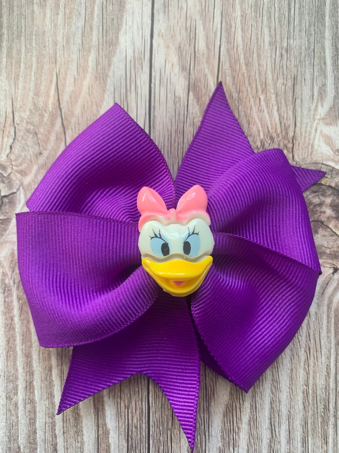 Daisy Duck Pinwheel Hair Bow - Etsy
