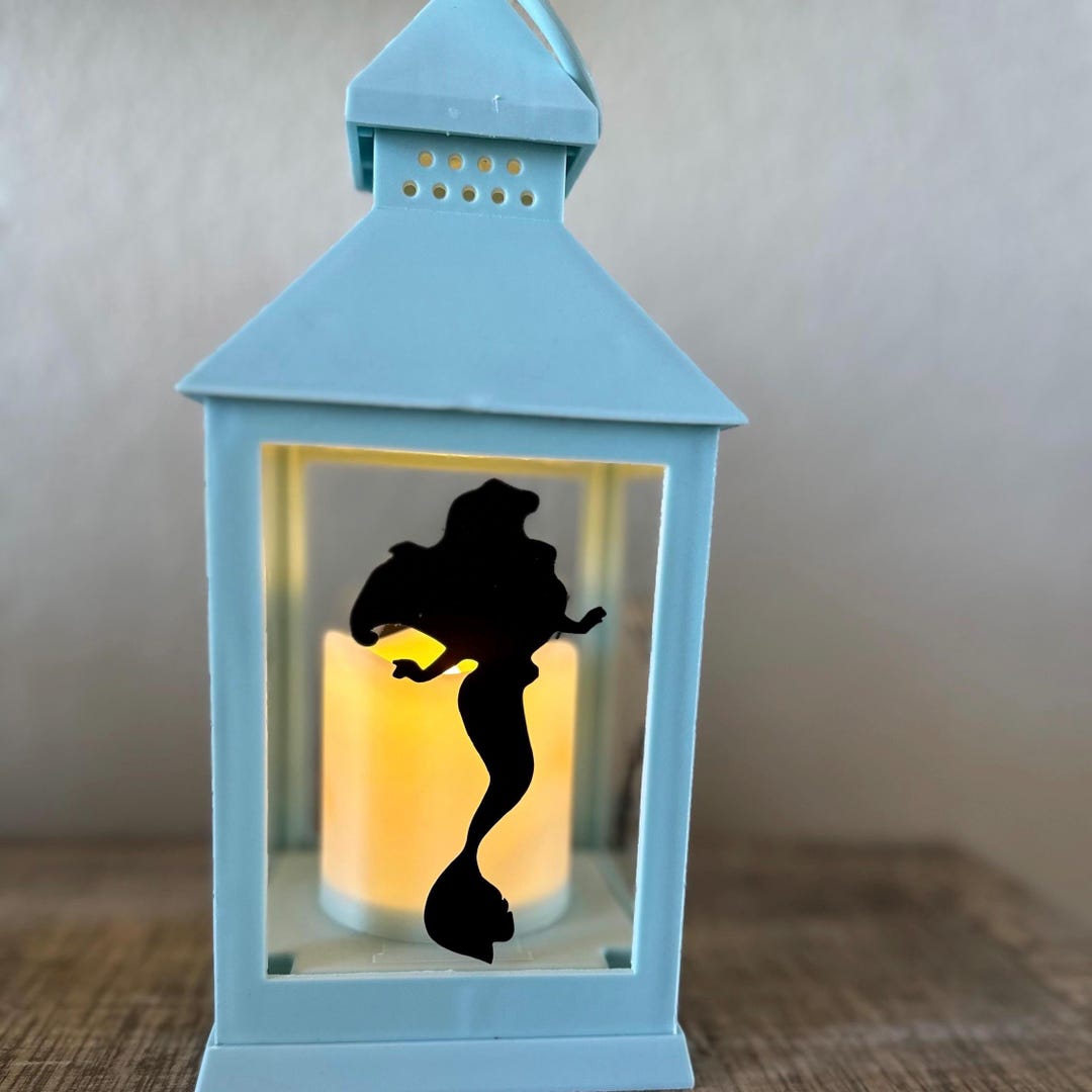 Mermaid Inspired Large Lantern - Etsy