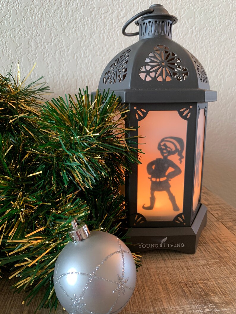 DECAL ONLY Elf Decal Winter Decal Christmas Decal - Etsy