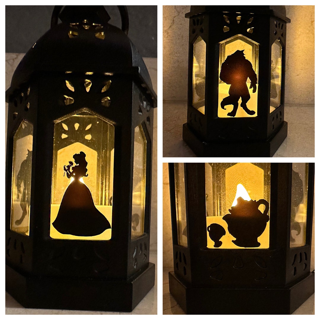 Beauty and Beast Inspired MINI Lantern - Etsy