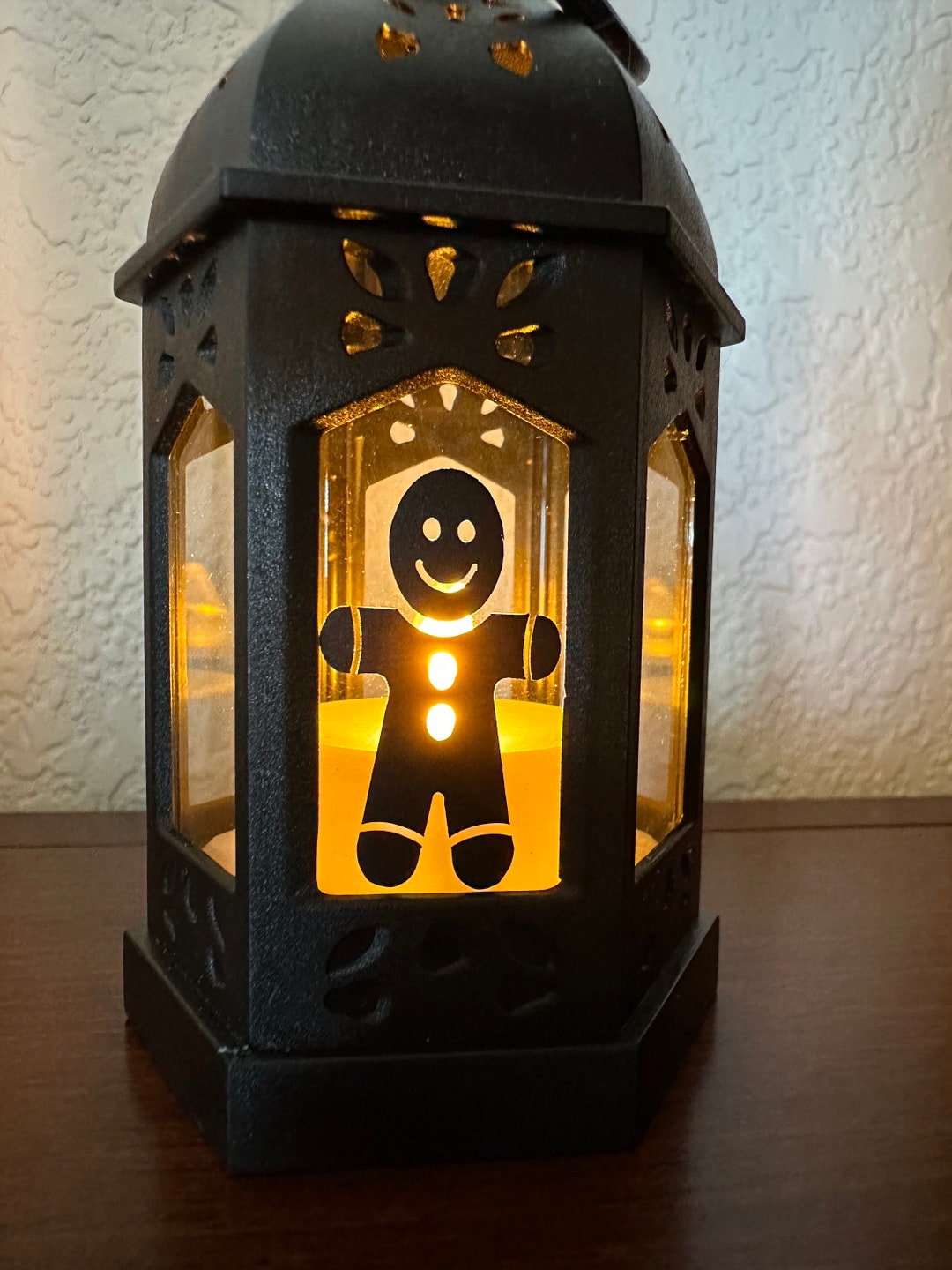 Gingerbread Mini Lantern - Etsy