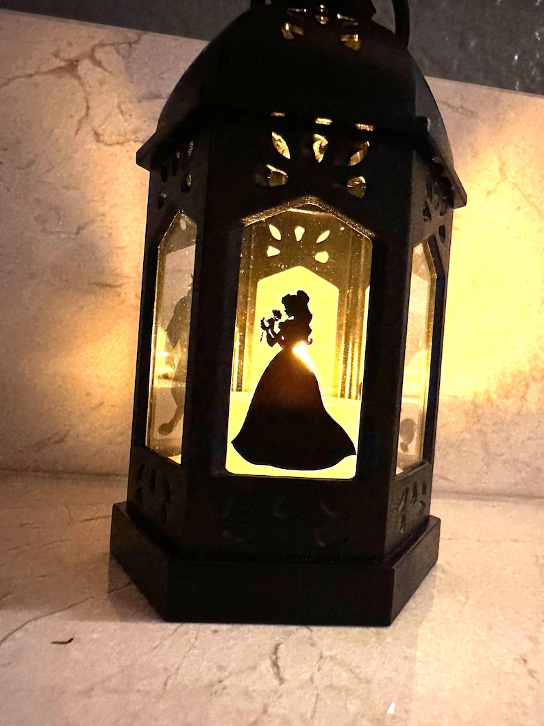 Beauty and Beast Inspired MINI Lantern - Etsy