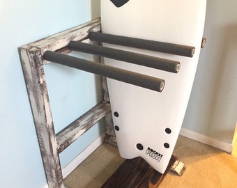 Freestanding Horizontal SUP/Longboard Surfboard Rack | Etsy