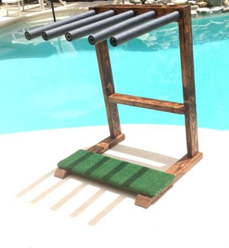 Grass Patch Vertical Surfboard Rack (stained) - Etsy