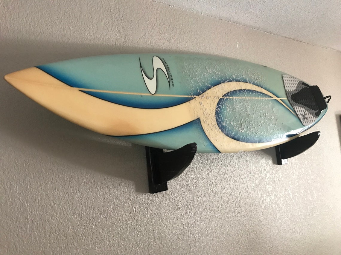 Wall Mount Surfboard Fins (SURF RACK) - Etsy