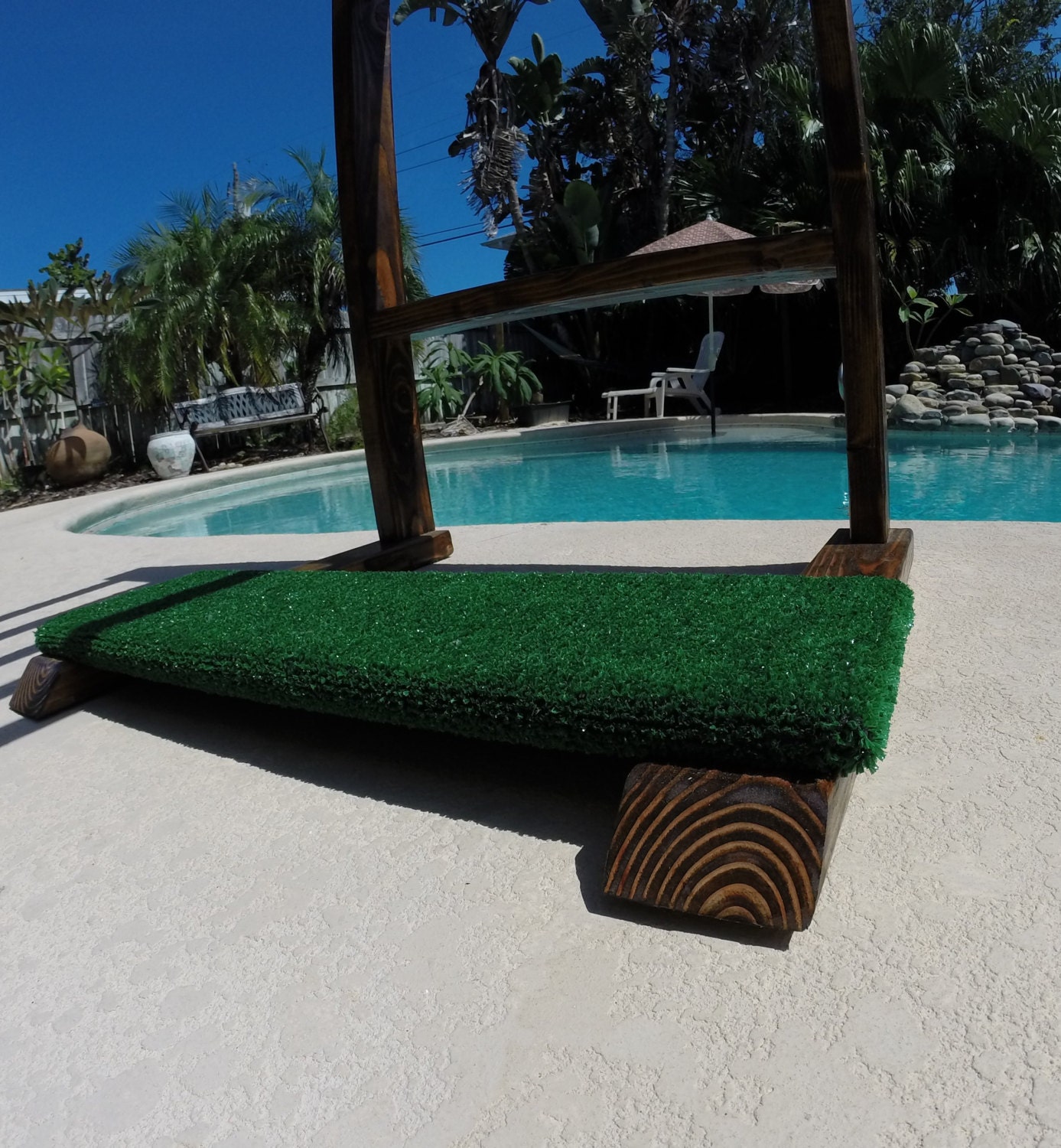 Grass Patch Vertical Surfboard Rack (stained) - Etsy