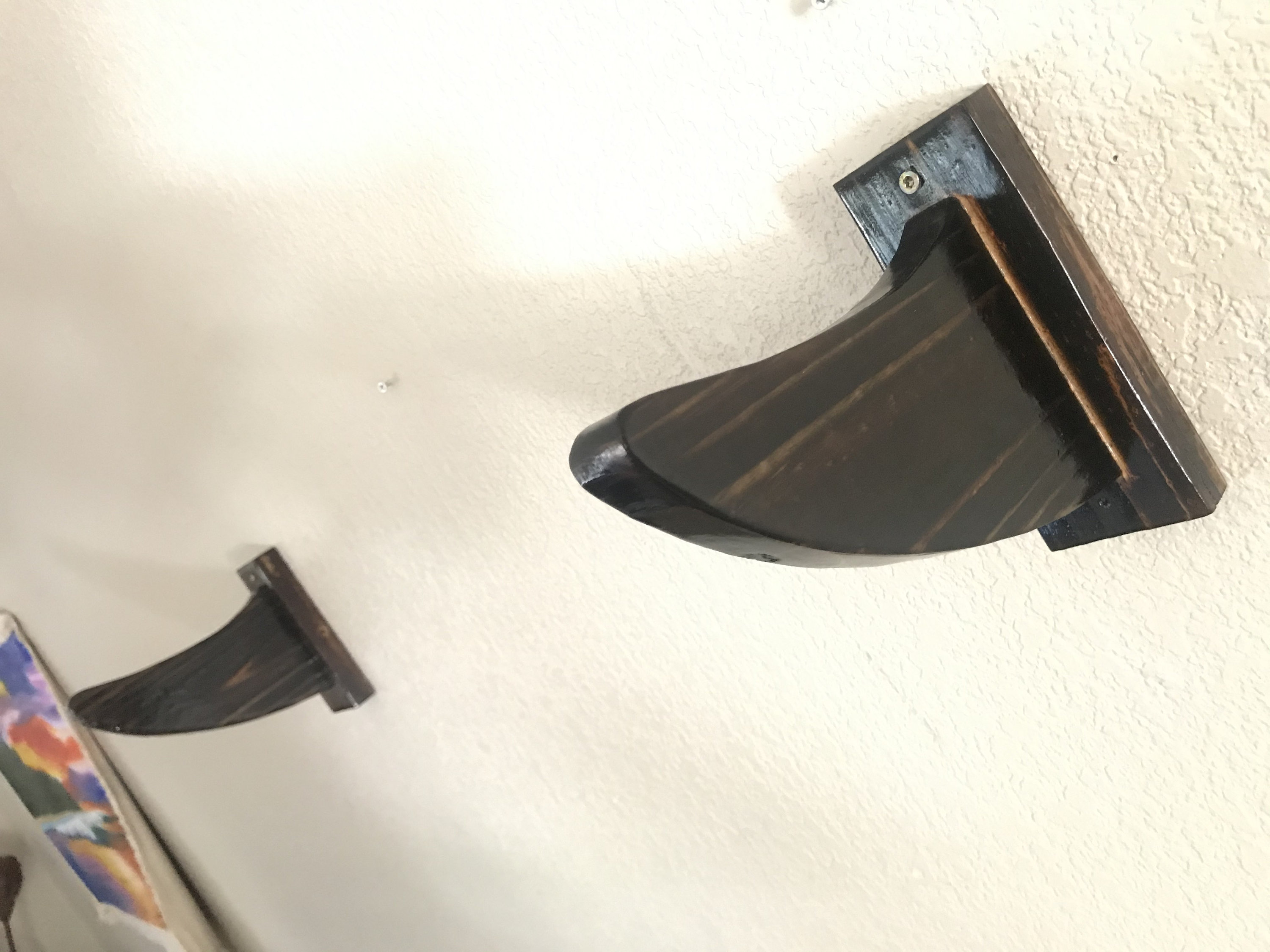 Wall Mount Surfboard Fins (SURF RACK) - Etsy