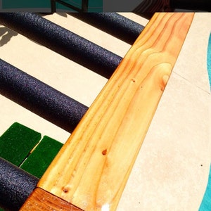 Grass Turf Base Vertical Surfboard Rack (natural/unstained) - Etsy