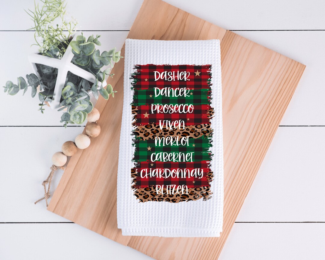 Dasher Dancer Prosecco Vixen Merlot Cabernet Chardonnay Blitzen ...