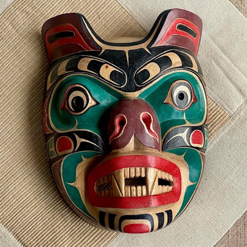Animal Mask Painted - Etsy
