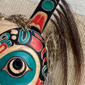 Killer Whale Mask | Orca Native American Shaman's Ceremonial | Hand ...