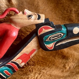 Raven Afterlife Rattle | Pacific Northwest Native American Tlingit ...