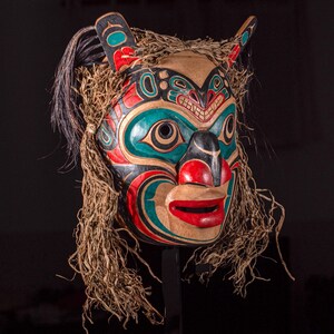 Killer Whale Mask | Orca Native American Shaman's Ceremonial | Hand ...