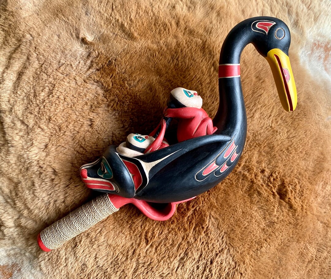 Oyster Catcher Rattle | Pacific Northwest Native American Shaman Style ...