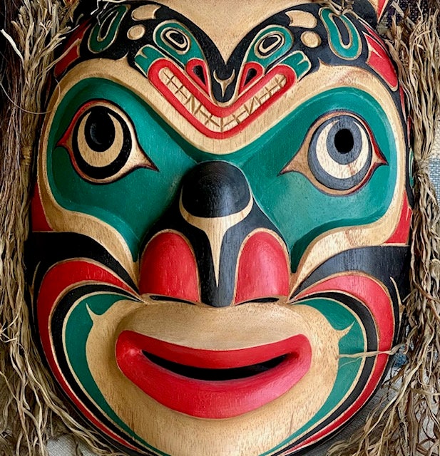 Killer Whale Mask Orca Native American Shaman's Ceremonial - Etsy