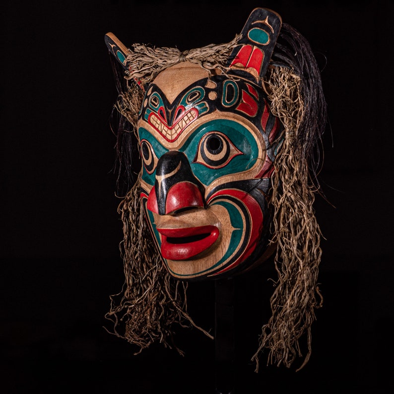 Killer Whale Mask Orca Native American Shaman's Ceremonial | Etsy