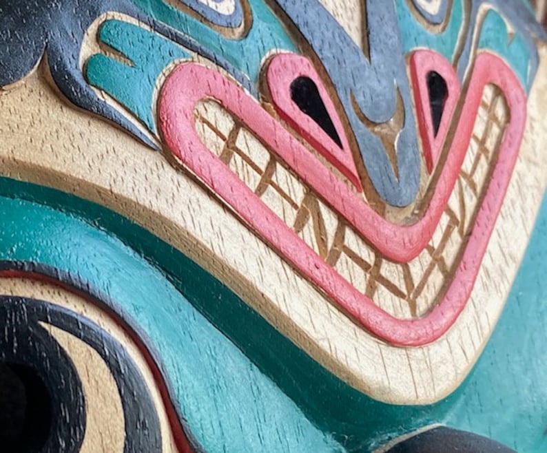 Killer Whale Mask Orca Native American Shaman's Ceremonial - Etsy