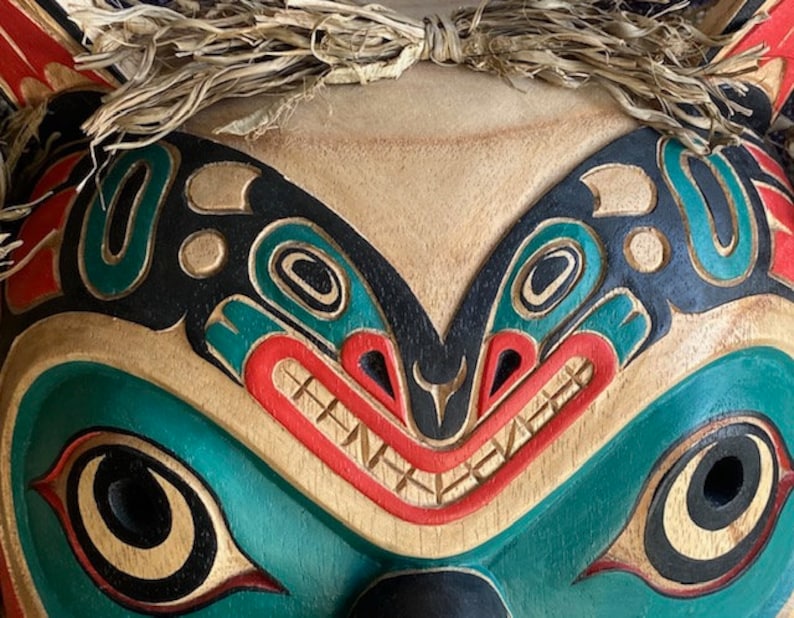 Killer Whale Mask Orca Native American Shaman's Ceremonial - Etsy