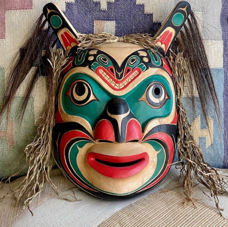 Killer Whale Mask Orca Native American Shaman's Ceremonial - Etsy