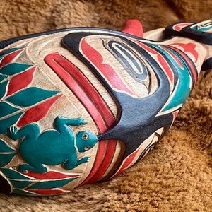 Raven Afterlife Rattle | Pacific Northwest Native American Tlingit ...
