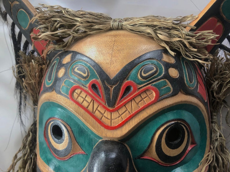 Killer Whale Mask Orca Native American Shaman's Ceremonial - Etsy