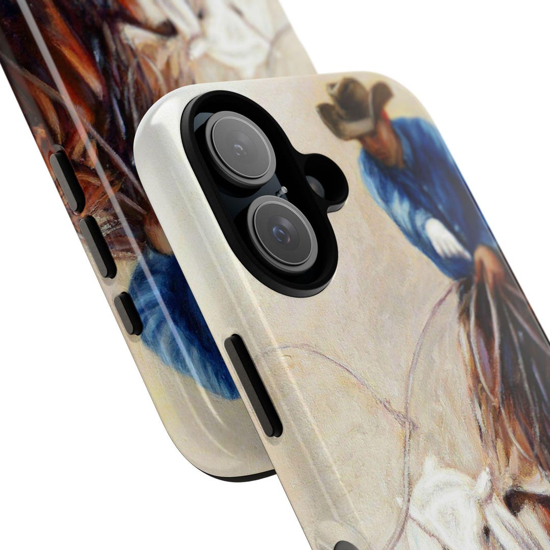 COWBOY ROPER Fine Art Tough Cases - Etsy